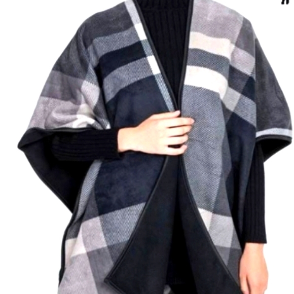 Ike Behar | Sweaters | Ike Beharponcho Coverup Size | Poshmark